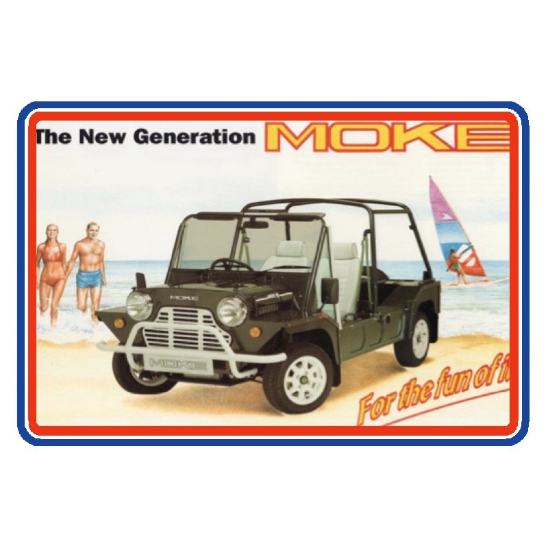 Austin-Rover Mini Moke Engine Bay Sticker Bundle 3